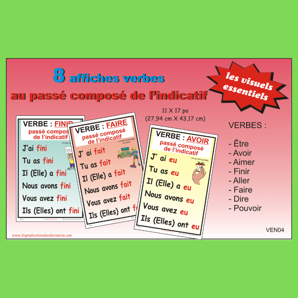 Ensemble de 5 affiches déterminants, plastifiées | Ressources ...